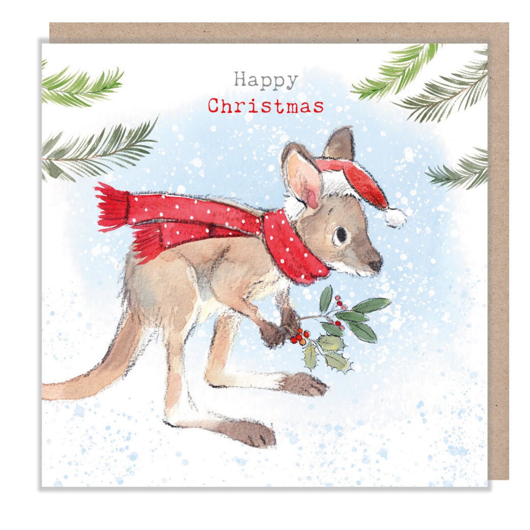 Happy Christmas - Quality Christmas Card - 150 X 150mm - Charming ...