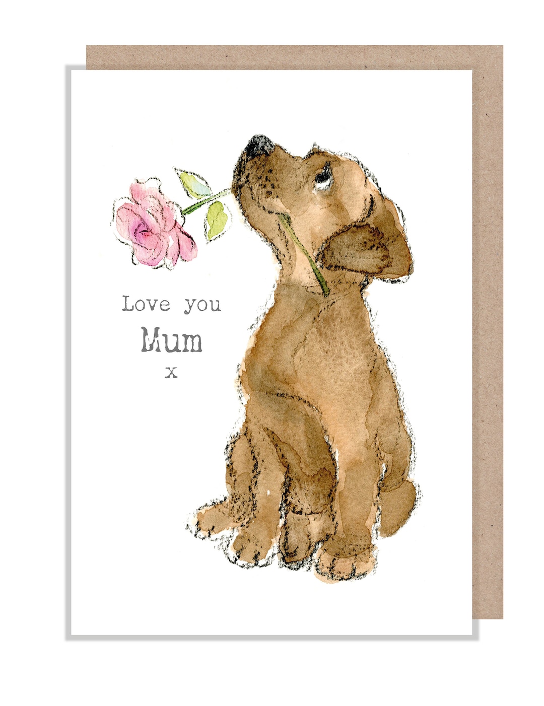 Giant Greeting Card Extra Large Card A4 210 X 297 Mm Love You Mum XL03 ...