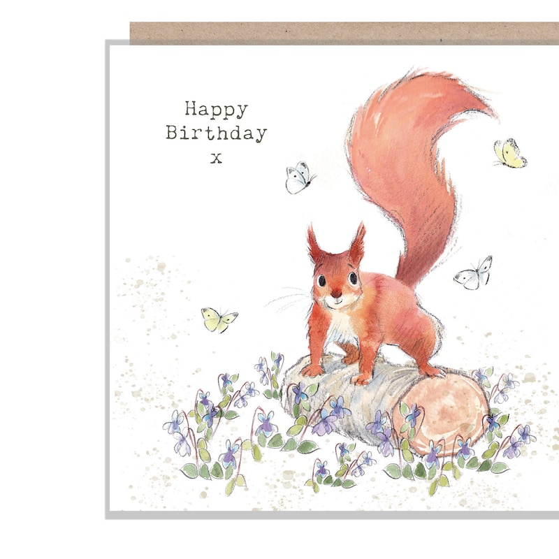 Squirrel Birthday - Etsy