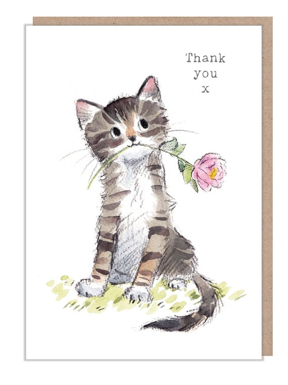 Cute Kitten Illustration