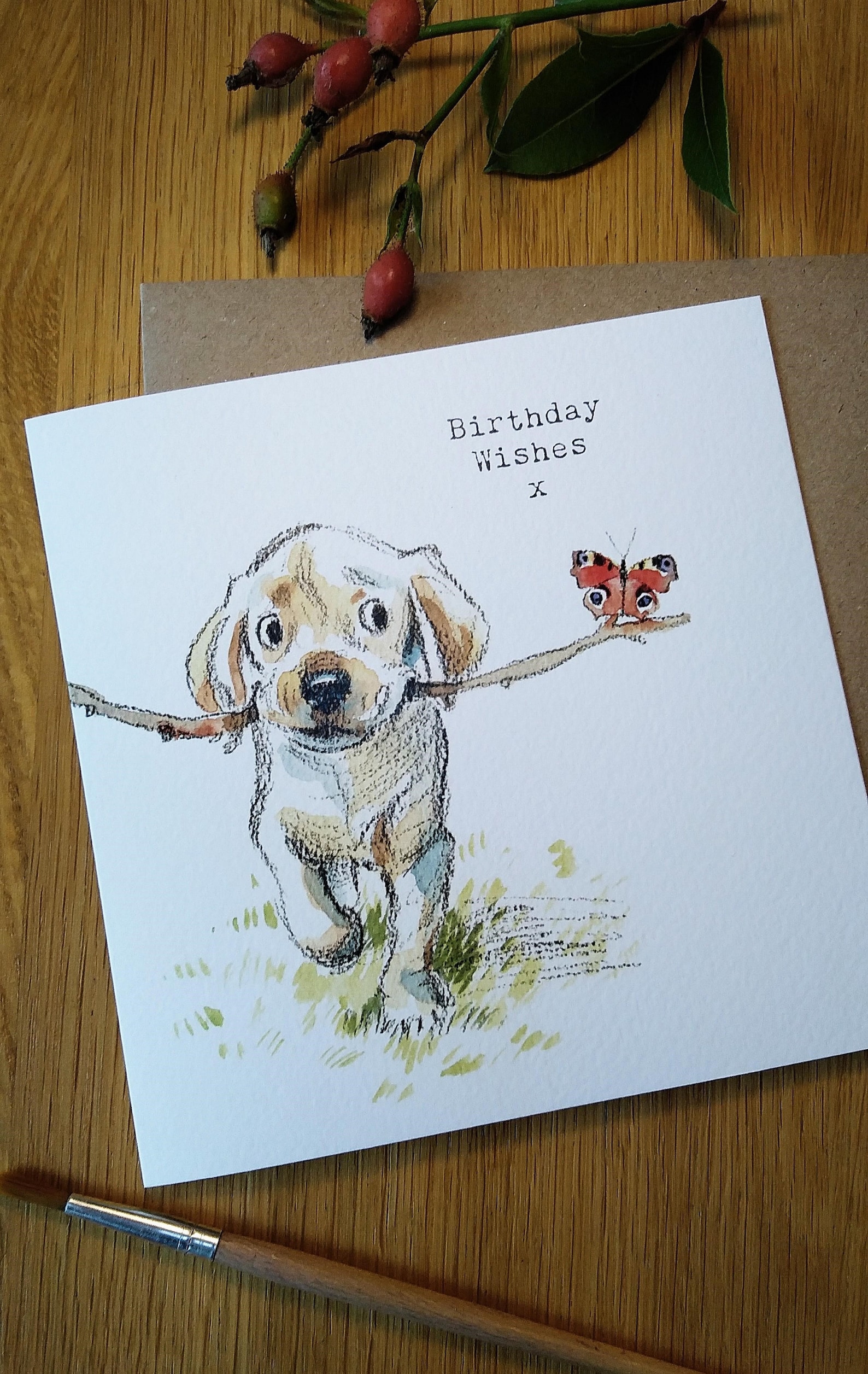 Dog Birthday Card Quality Greeting Card Charming | Etsy UK