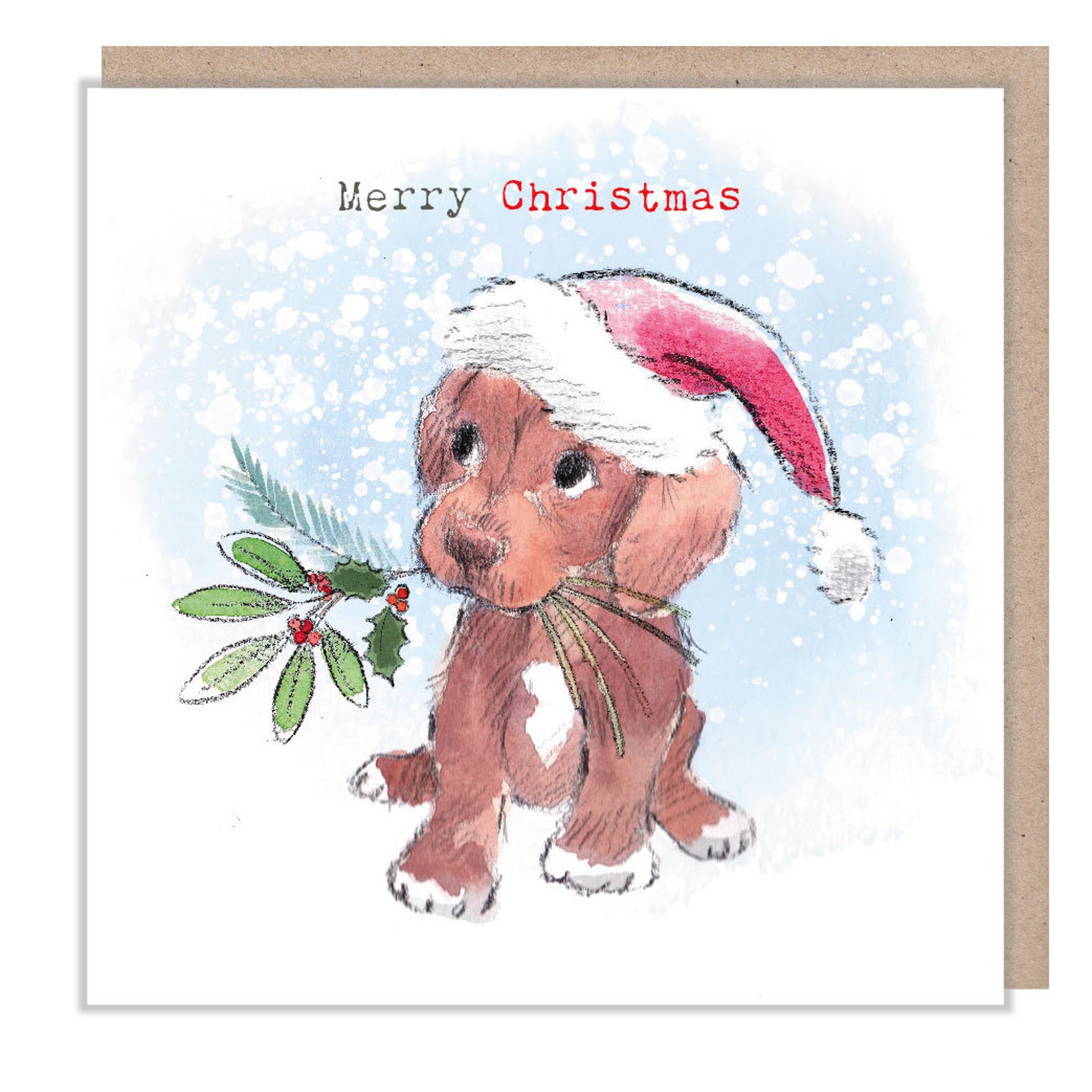 Merry Christmas - Quality Christmas Card - 150 X 150 Mm - Charming ...