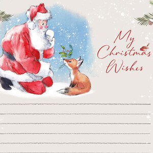 Christmas Notepad - A6 Size - My Christmas Wishes - Wintery Tails ...