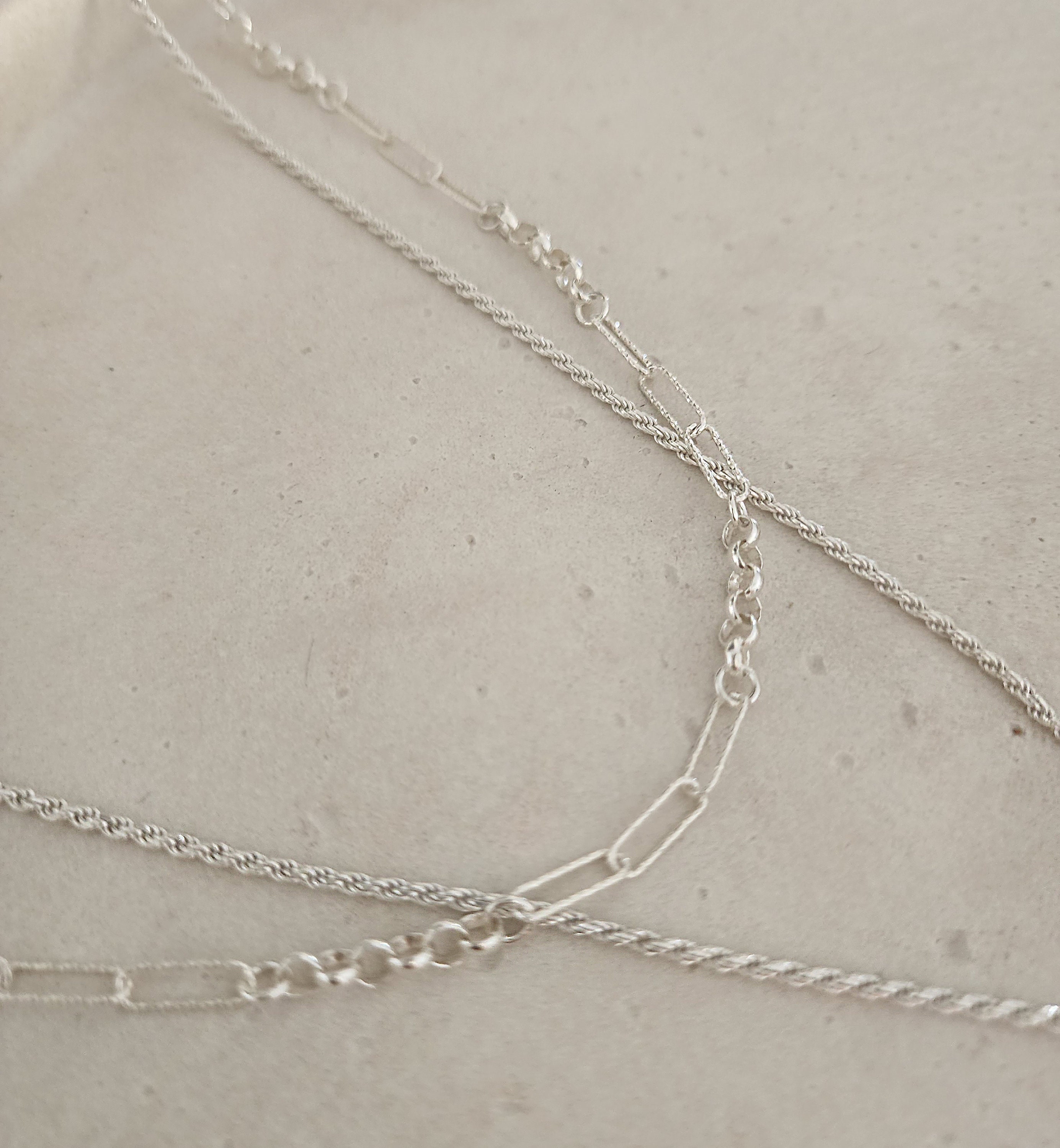 Sterling Silver Layered Necklace Set, Turquoise, Pearl, Aztec Calendar ...