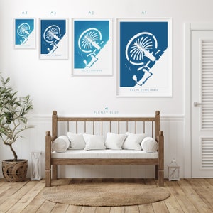 The Palm Dubai Art - Palm Jumeirah Map, Dubai Map, Dubai Art, Dubai ...