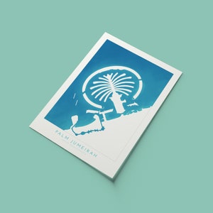 The Palm Dubai Art - Palm Jumeirah Map, Dubai Map, Dubai Art, Dubai ...