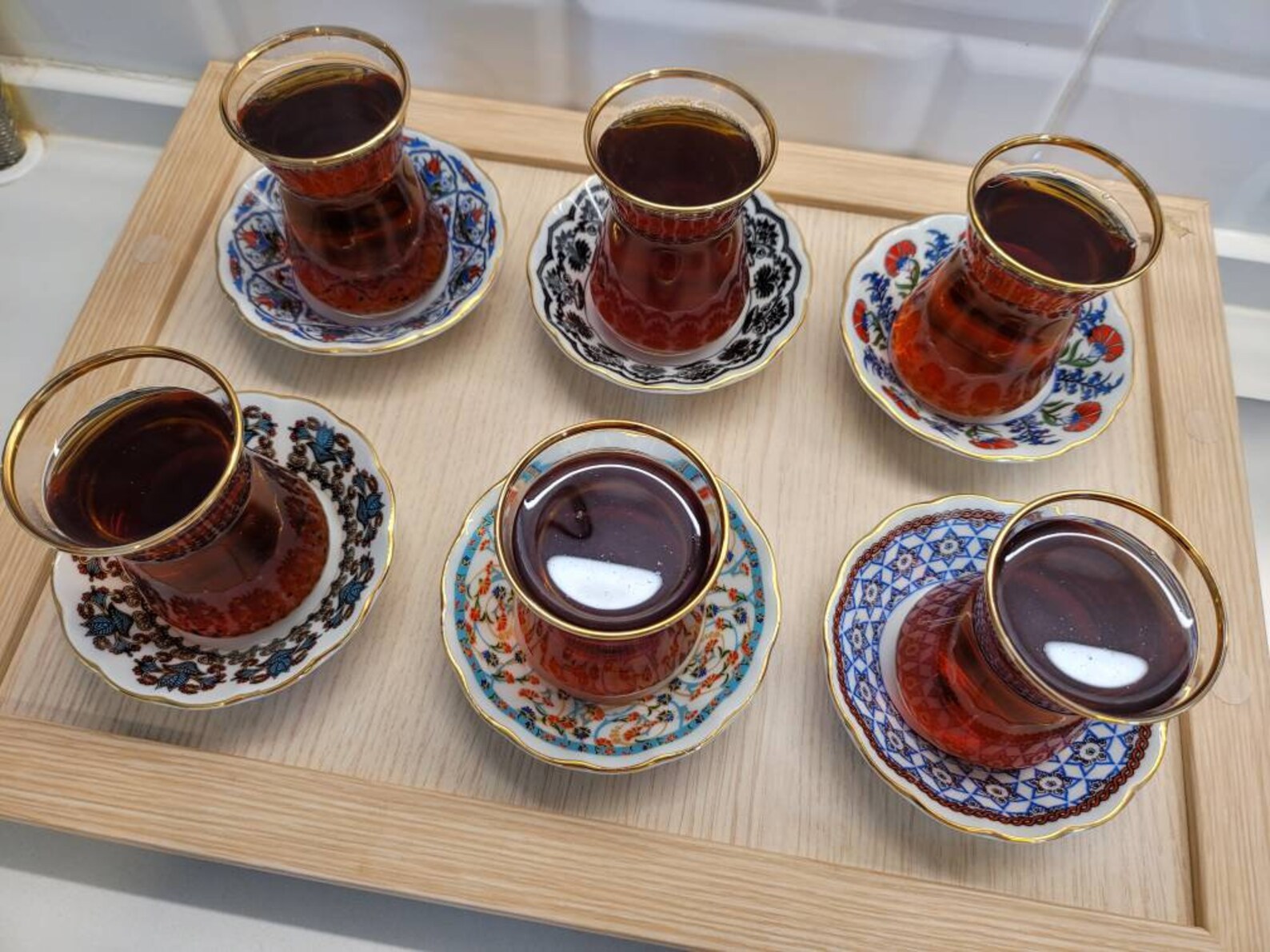 Tea Gift Set Turkish Tea Cup Tea Cup Set Tea Glass Set | Etsy