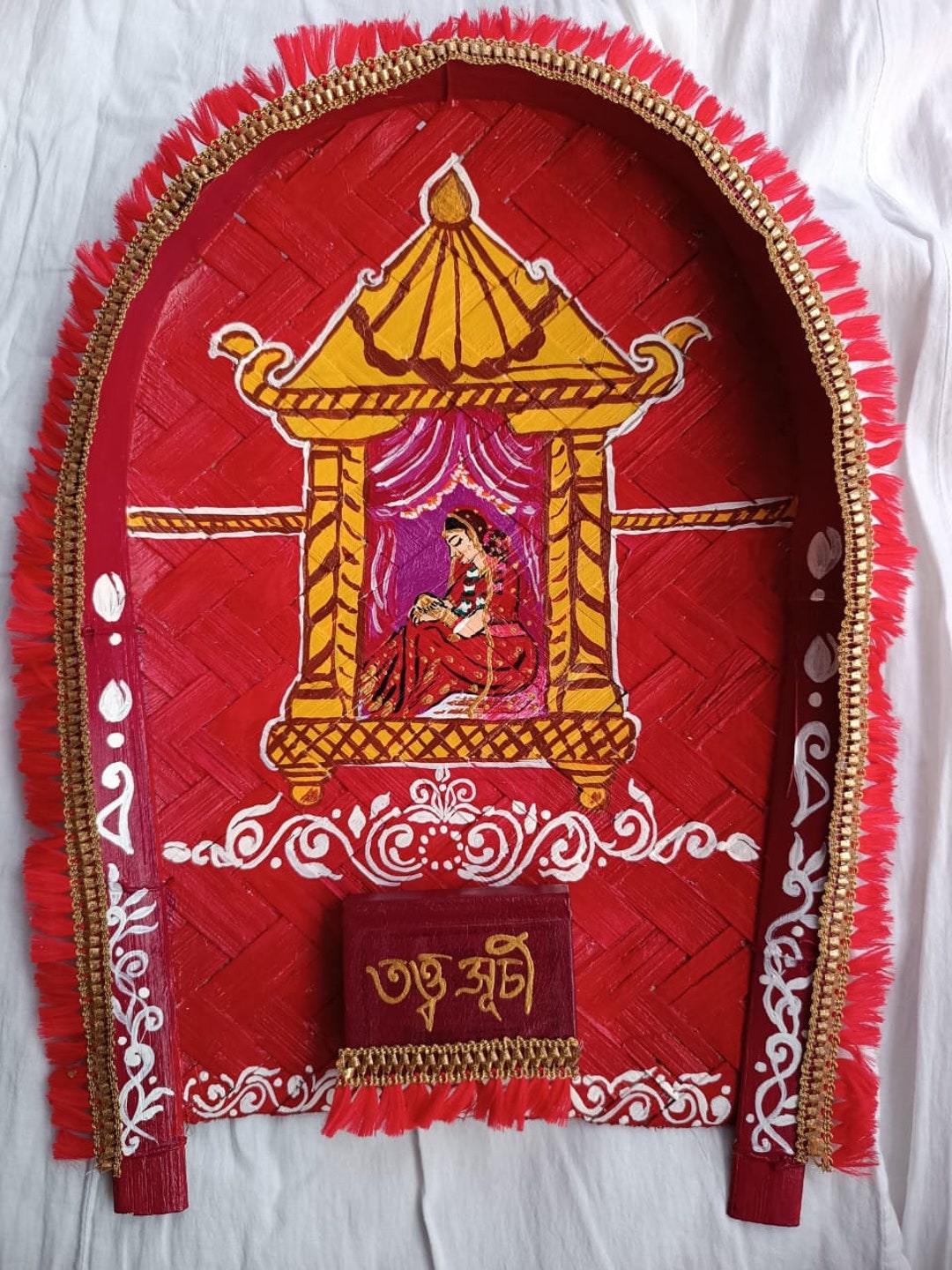 Bengali Totto Suchi Hand Painted Kulo Totto Suchi Bengali - Etsy