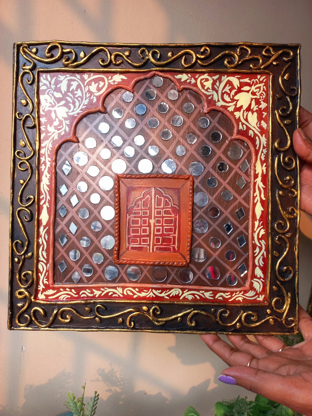 Jharokha| Jharoka |rajasthani Wall Decor |jharokha Mirror| Jharokha ...
