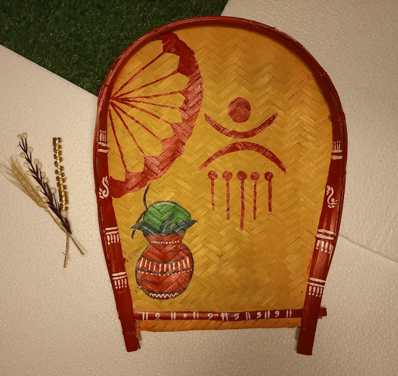 Bengali Kulo Painting for Bengali Festive Occasion Kulo Art Bengali ...