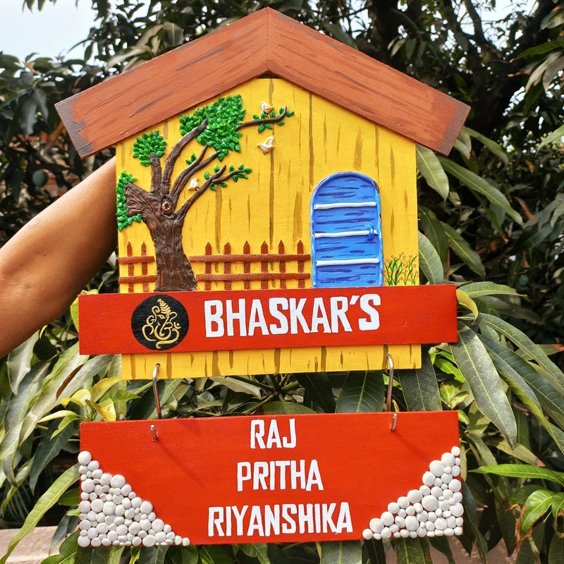 House Nameplate - Etsy