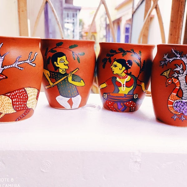 Hand Painted Tea Cup - Etsy