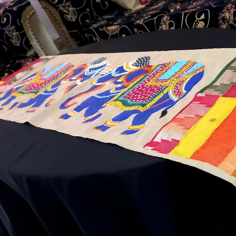 Paint Table Runner - Etsy
