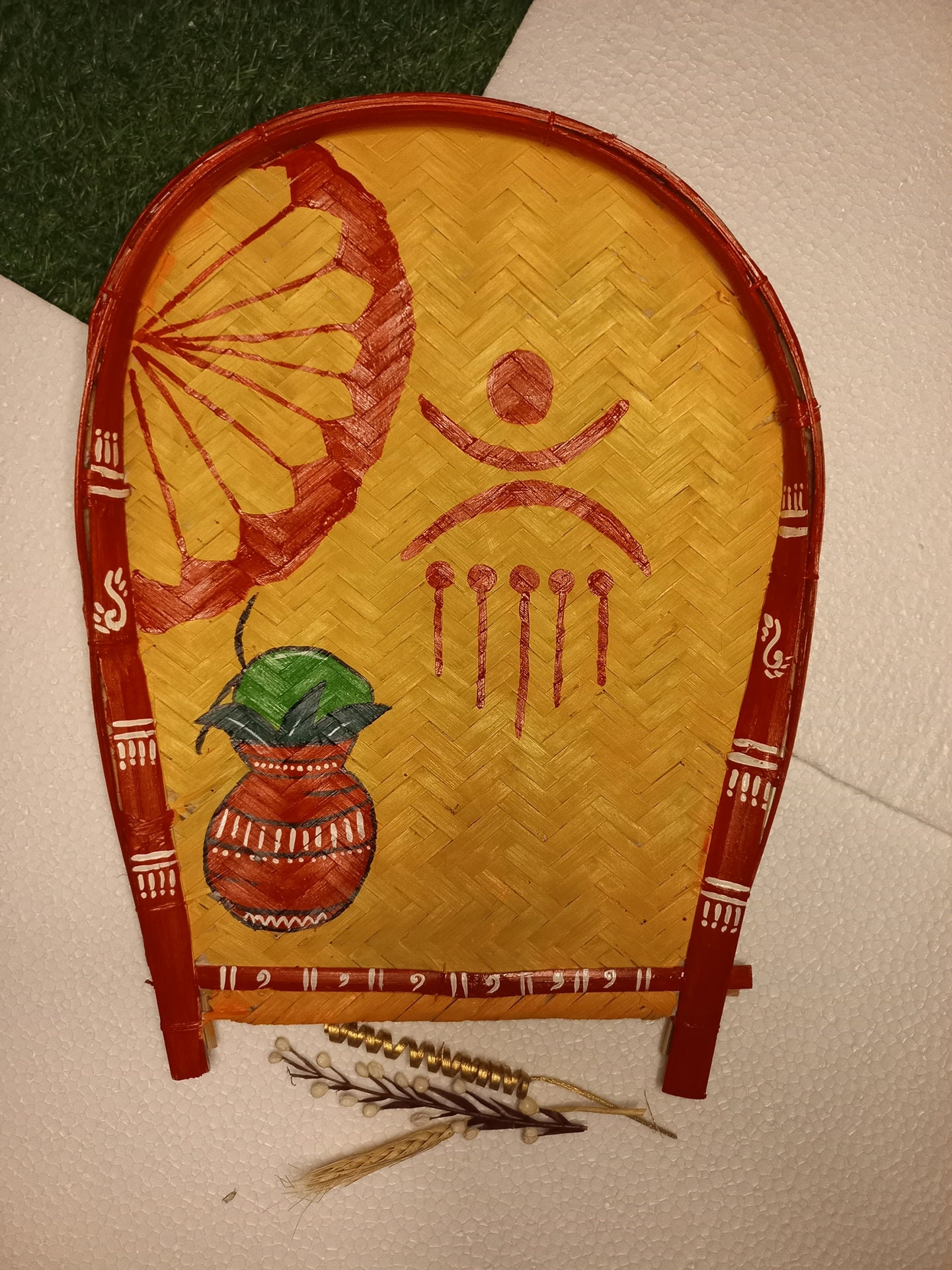 Bengali Kulo Painting for Bengali Festive Occasion Kulo Art Bengali ...