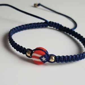 Puerto Rico Flag Bracelet, Latino Bracelet, Puerto Rico Gifts, Puerto ...