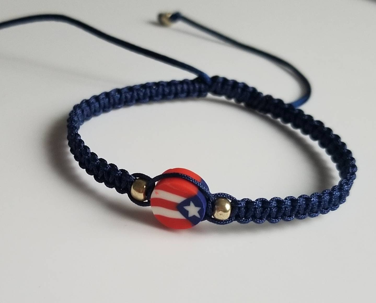 Puerto Rico flag bracelet latino bracelet Puerto Rico gifts - Etsy España