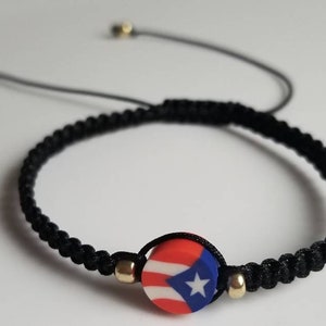 Puerto Rico Flag Bracelet, Latino Bracelet, Puerto Rico Gifts, Puerto ...