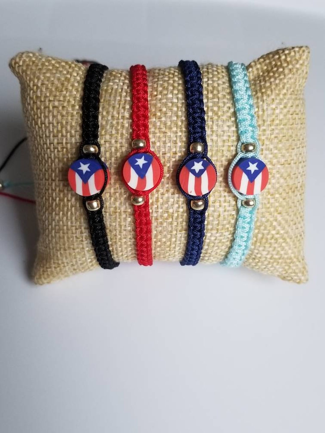 Puerto Rico Flag Bracelet, Latino Bracelet, Puerto Rico Gifts, Puerto ...