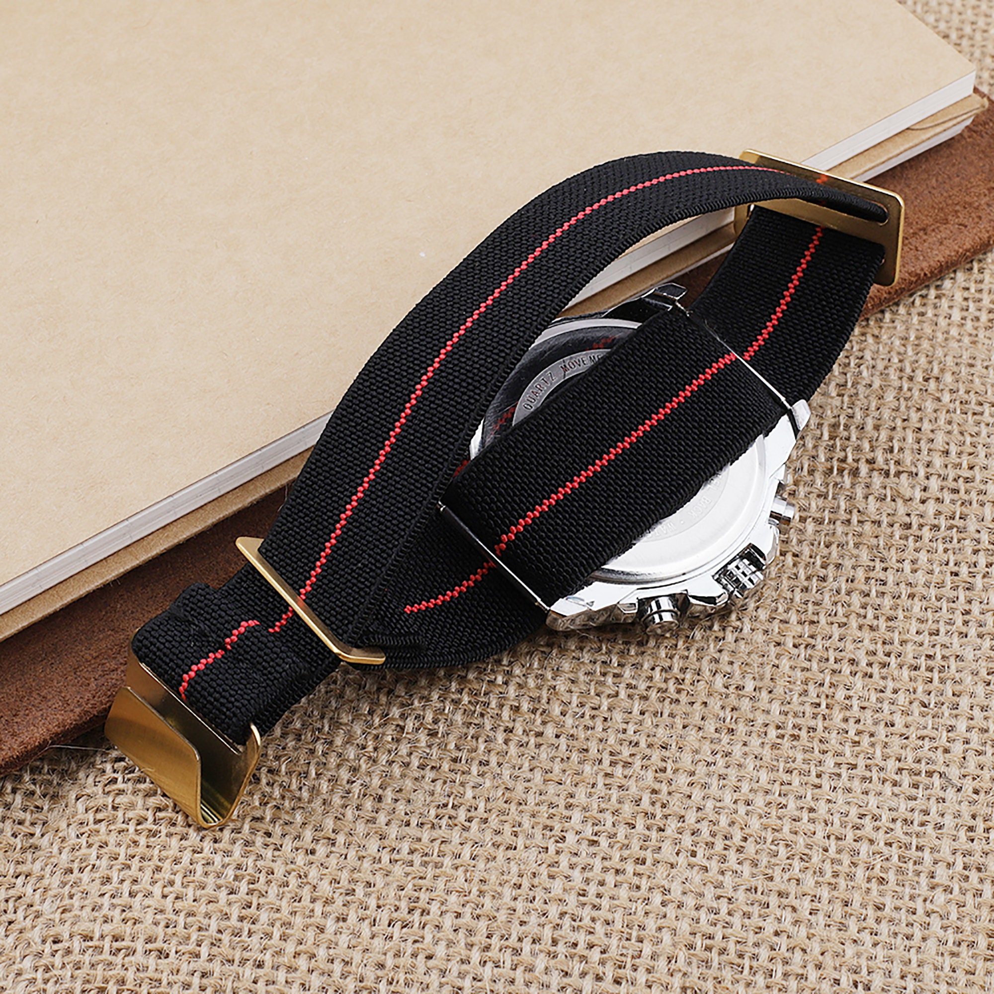 Nylon Watch Strap Bands 22mm Elastic Watch Strap Military | Etsy