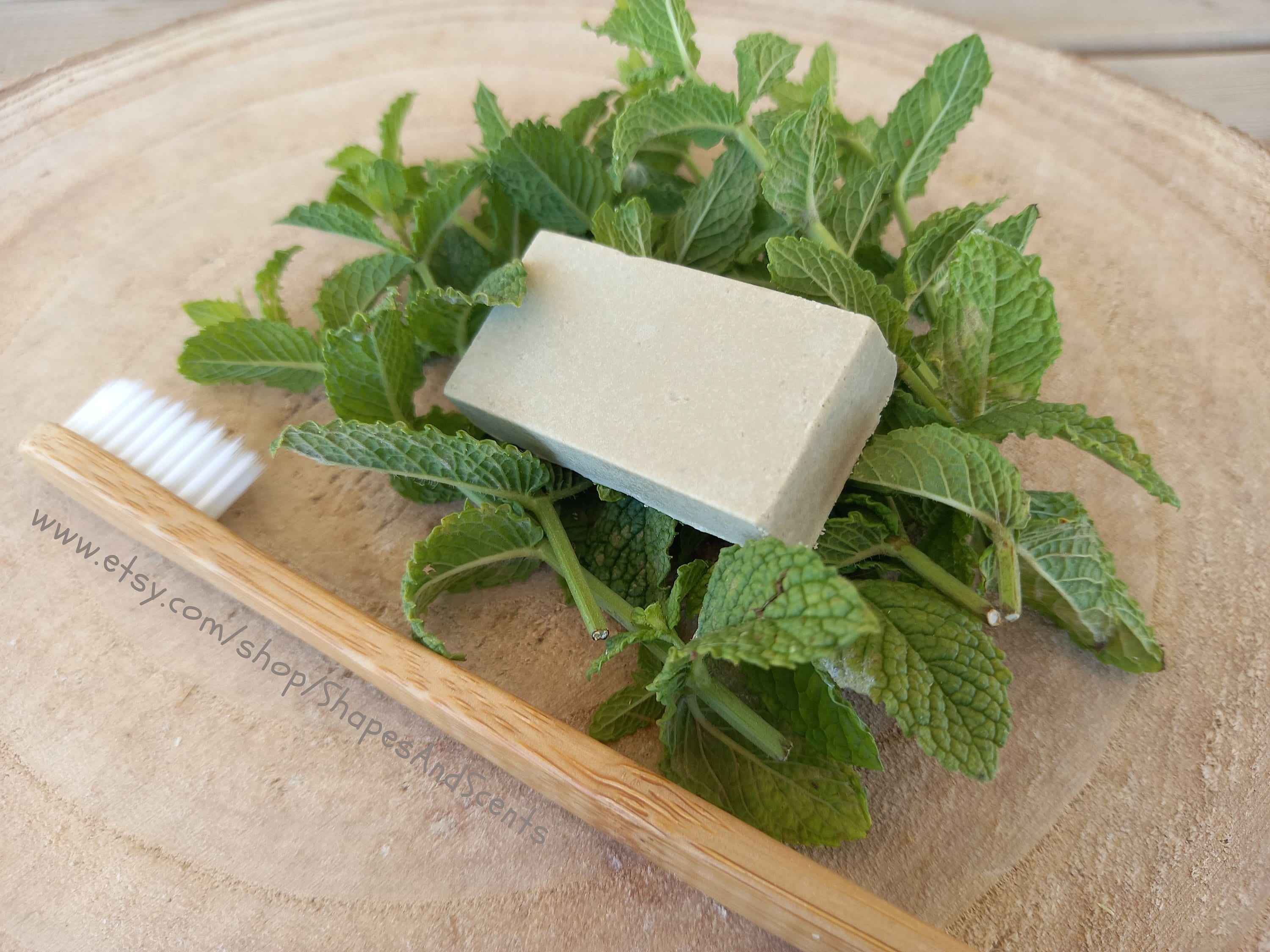 Organic Solid Toothpaste Zero Waste Toothpaste Bar Baking Soda Free ...