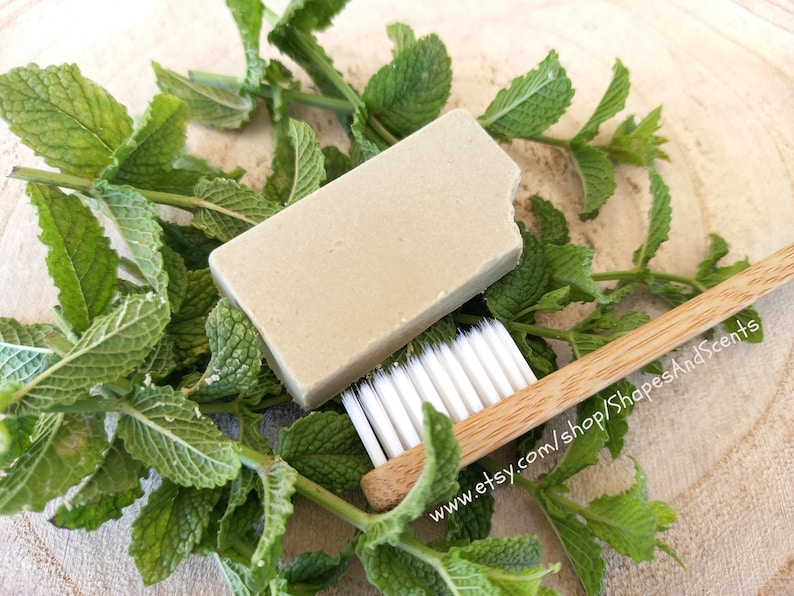 Organic Solid Toothpaste Zero Waste Toothpaste Bar Baking - Etsy