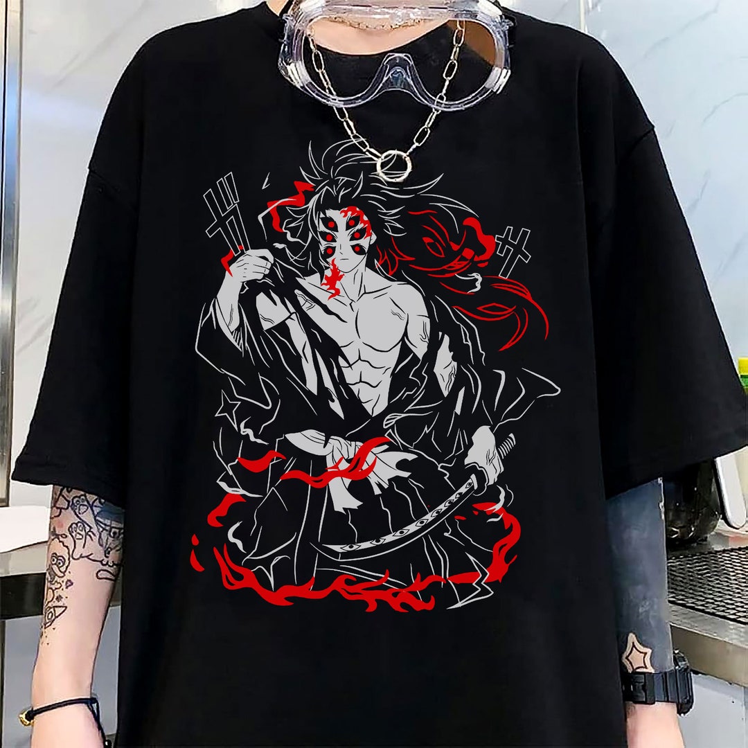 Demon Slayer Shirt Anime Shirt Demon Slayer Cosplay Kimetsu - Etsy