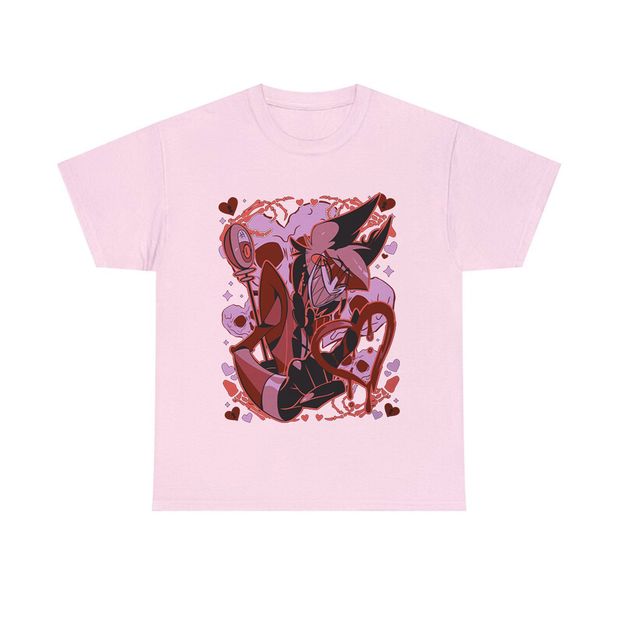 Alastor Valentines Day Hazbin Hotel Shirt, Helluva Boss Shirt, Hazbin ...