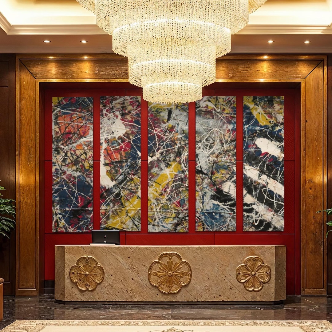 Number 17A Jackson Pollock Style – Modern Contemporary Art for Living ...
