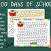 100 Days of School Caterpillar Tracker Printable PDF, for Students ...