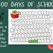 100 Days of School Caterpillar Tracker Printable PDF for - Etsy