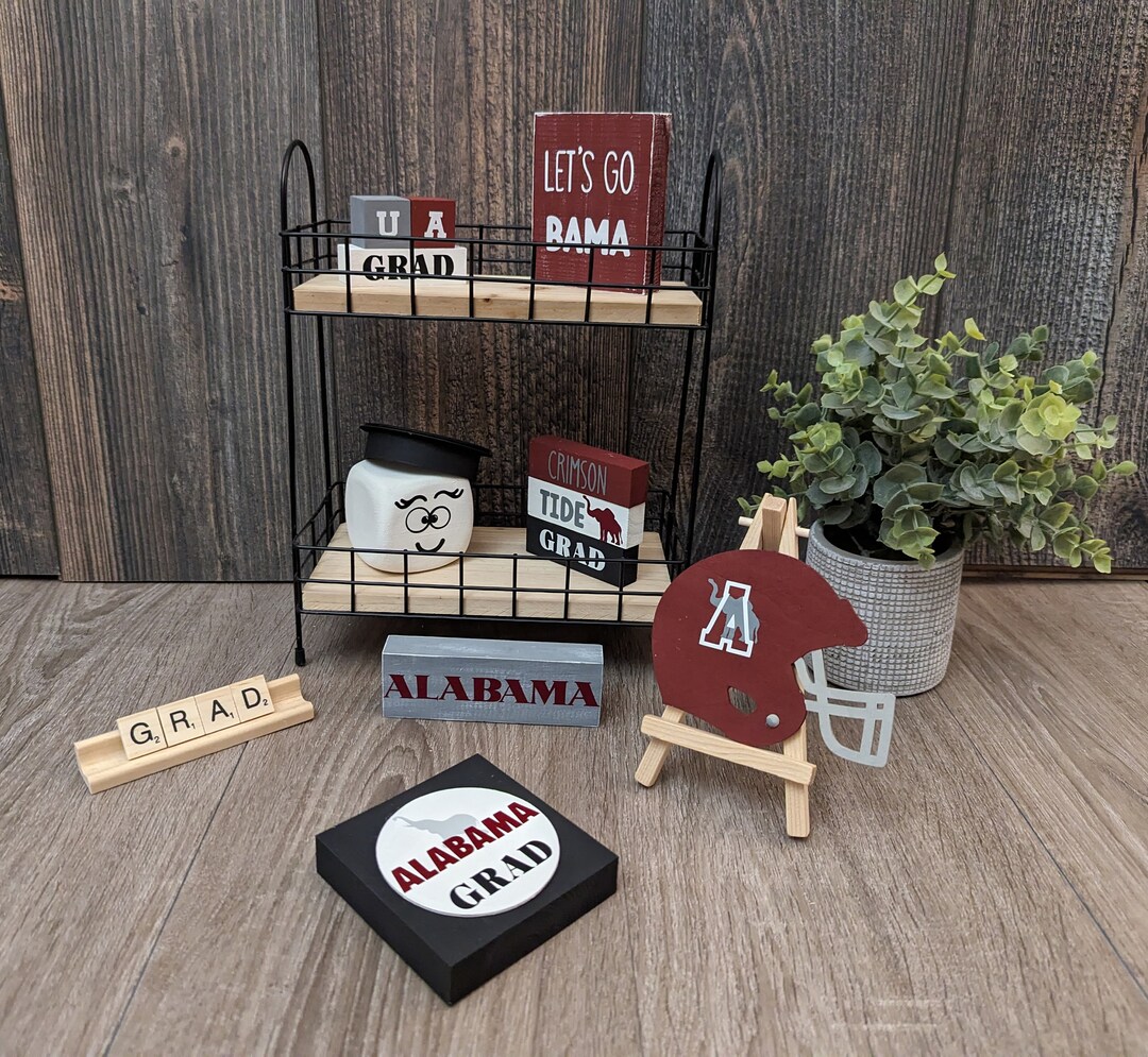 Alabama Tiered Tray Items | University of Alabama Graduation | Bama ...
