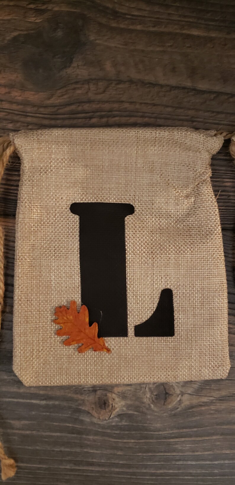 Burlap Hanging Fall Sign Harvest Autumn Decoration Leaves - Etsy