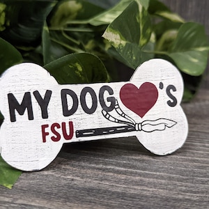 Seminole Tiered Tray Items | Florida State Decor | FSU Tiered Tray ...