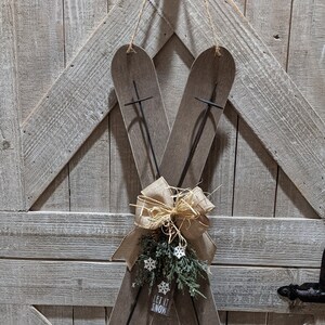 Ski Lodge Decor | Ski Lift Decoration | Ski Wall Hanger | Ski Lift ...