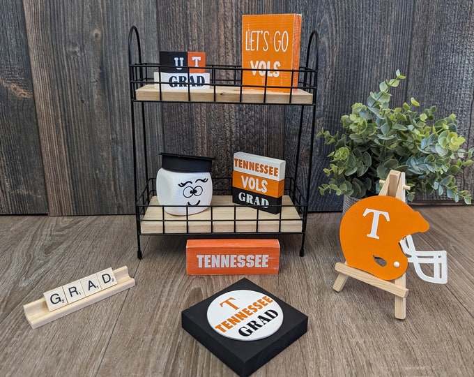 Tennessee Vols Tiered Tray Items | University of Tennessee Graduation ...