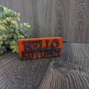 Metal Tractor | Fall Tiered Tray Items | Hello Autumn Harvest Decor ...