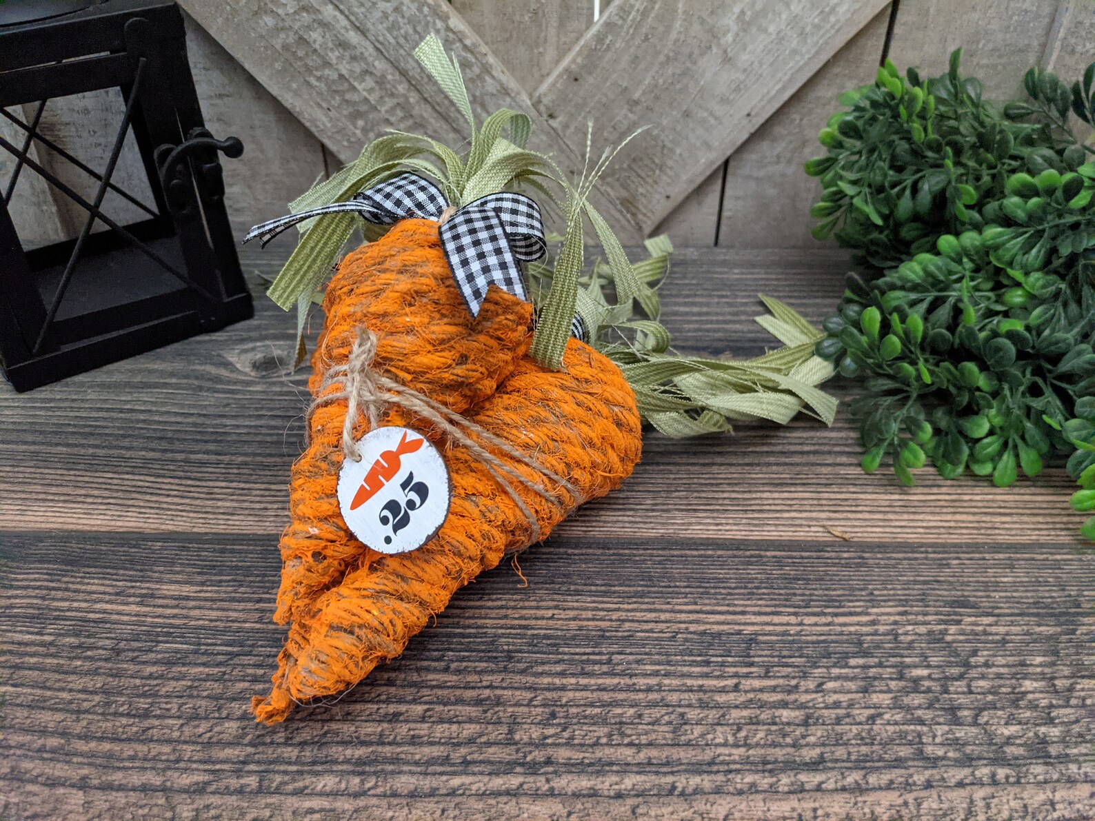Rustic Rope Carrots (set of 3) Dough Bowl Basket Filler Shelf Sitter ...