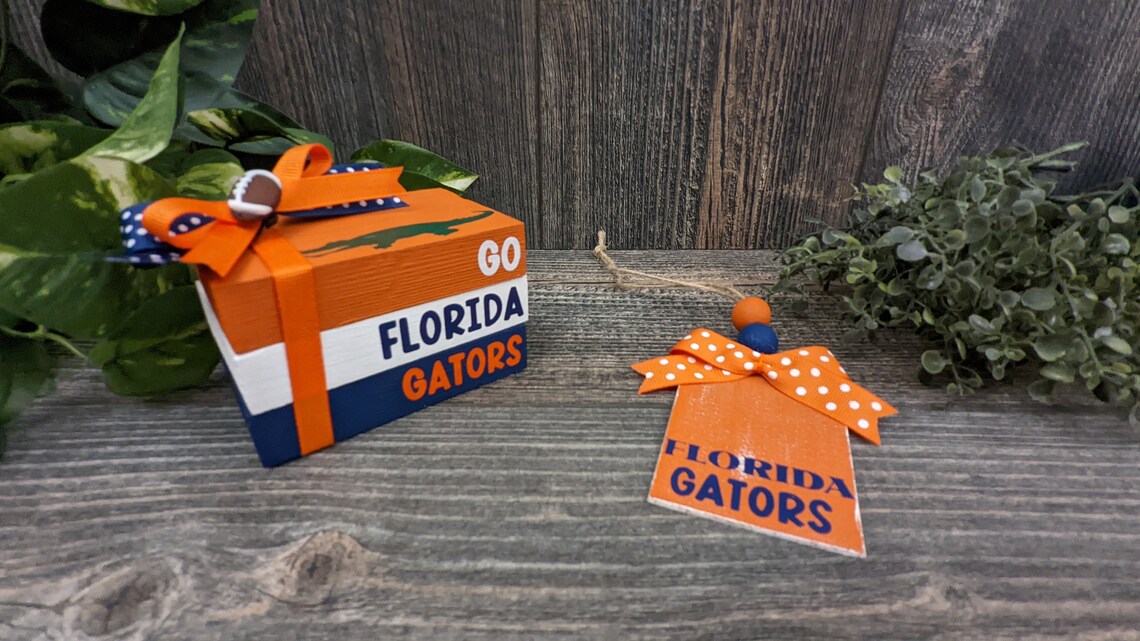 Florida Gators Decor University of Florida Decor Florida - Etsy
