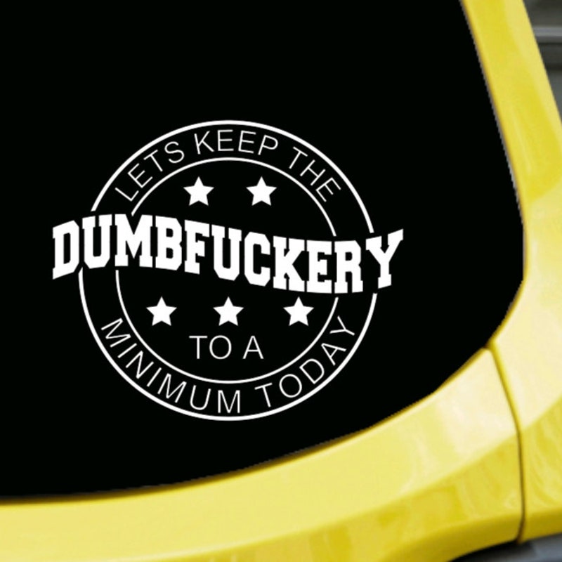 Funny Car Decal - Etsy
