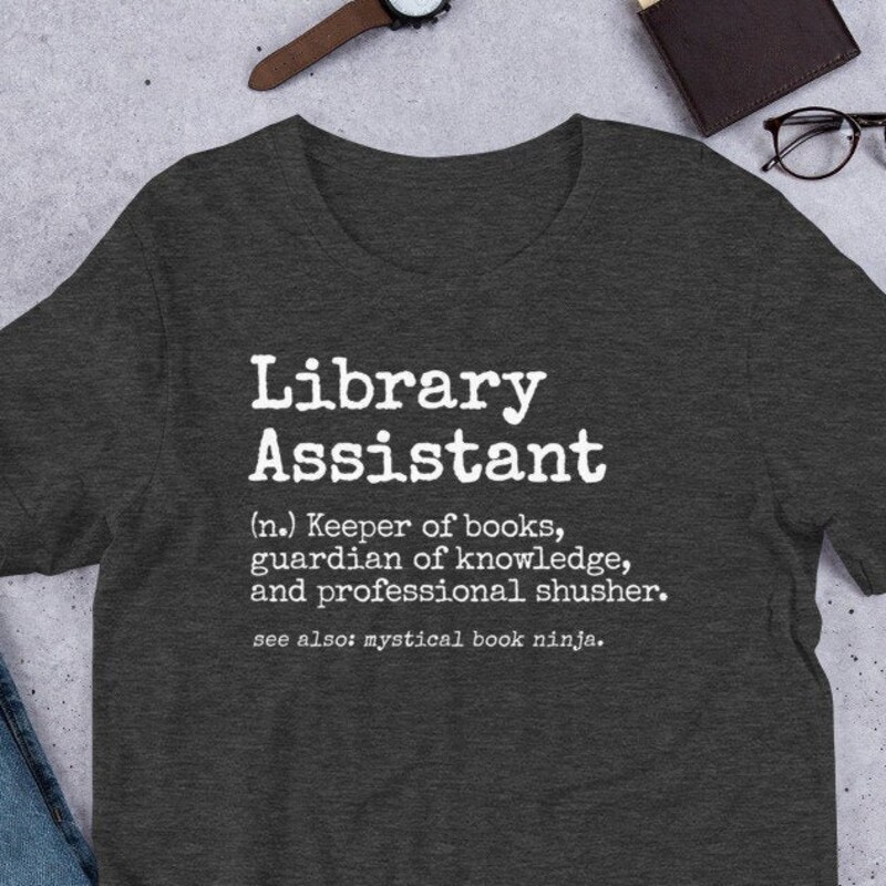 Library Shirt - Etsy
