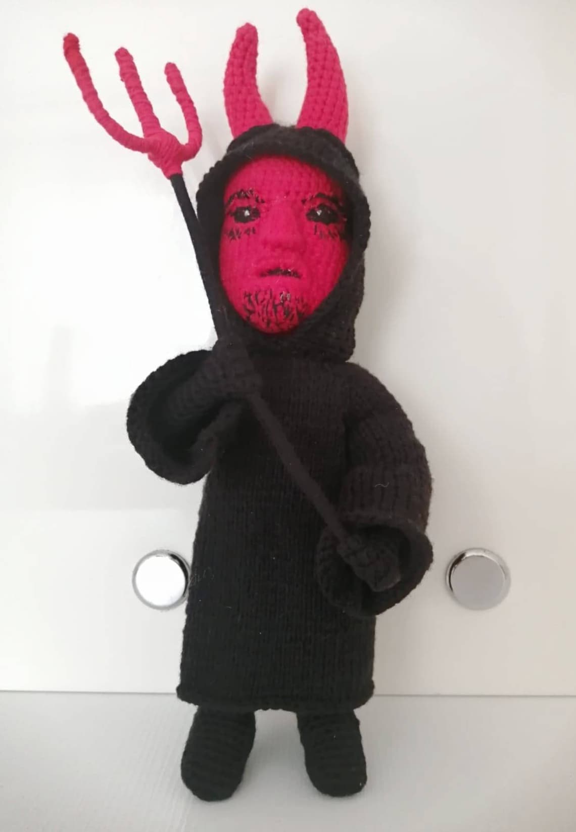 Custom Devil Toy Satan Doll Handmade Devil Figure Devil - Etsy