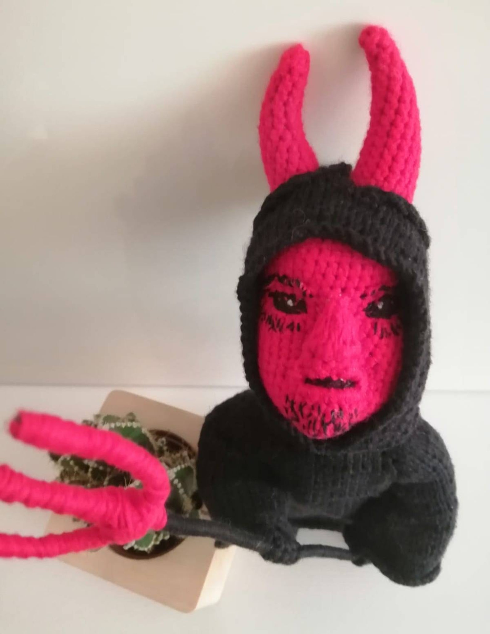 Custom Devil Toy Satan Doll Handmade Devil Figure Devil - Etsy