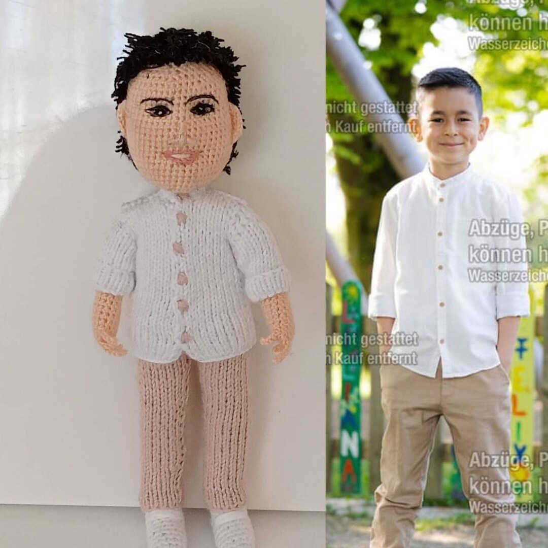 Personalized Doll, Made to Order Doll, Doll From Photo, Customizable ...