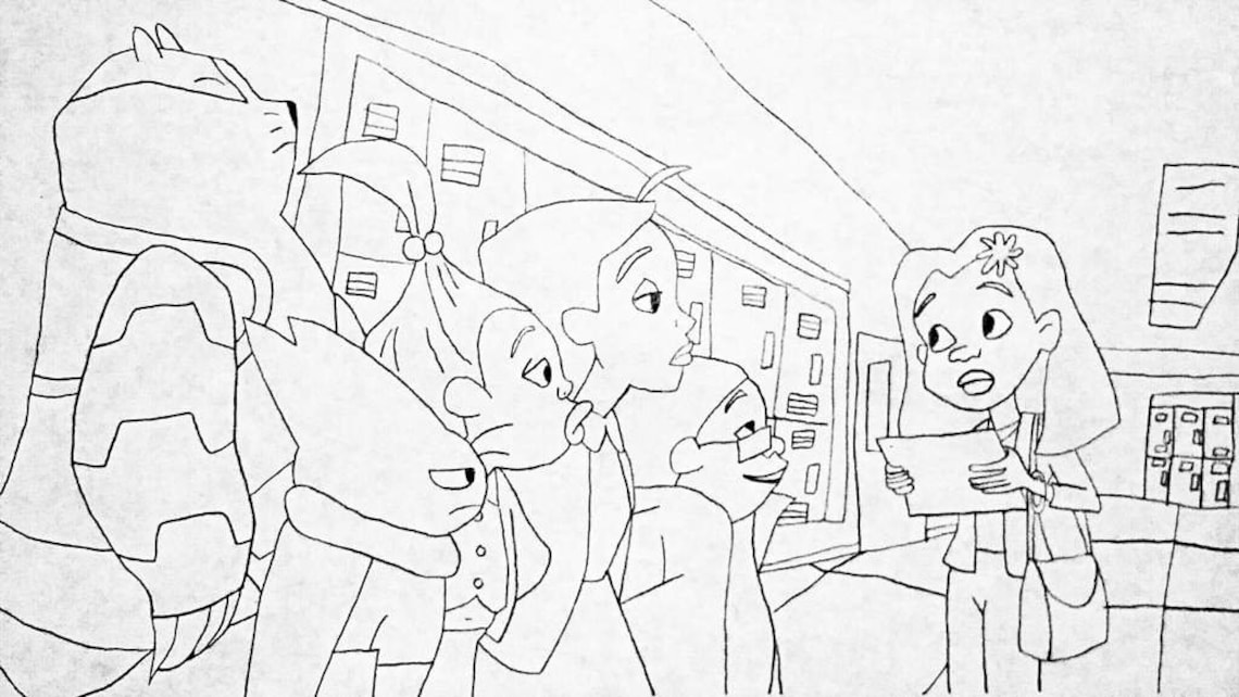 The Proud Family Coloring Sheets/print Outs - Etsy