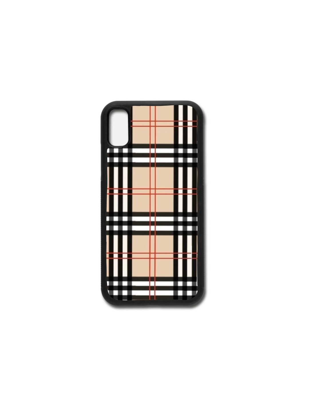 Tan Plaid Case - Etsy