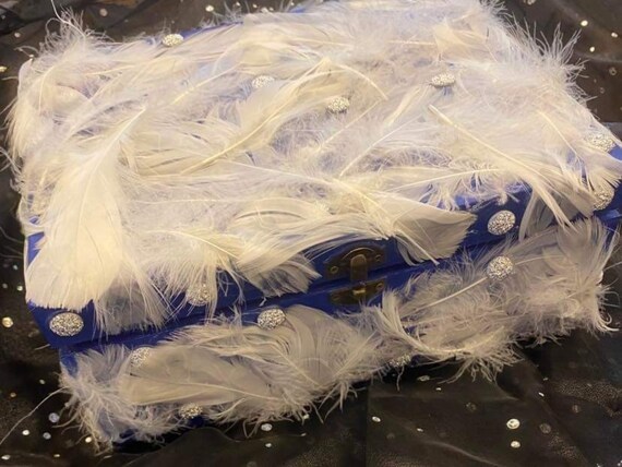 Feather Storage Box Memories Memento Storage Keepsake - Etsy