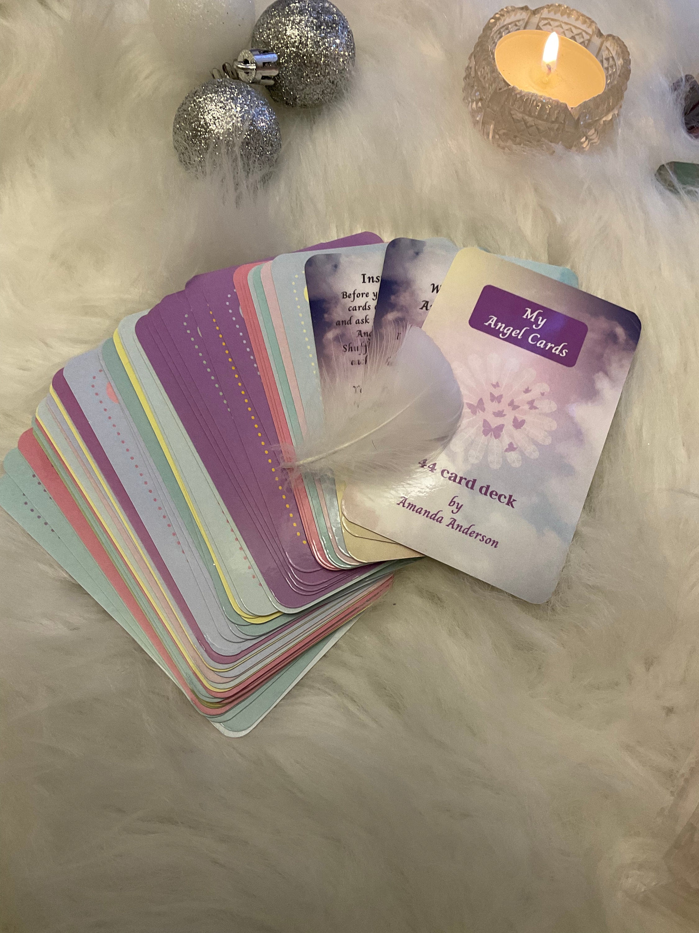 Angel Cards Angel Oracle Card Deck. Easy to Interpret - Etsy
