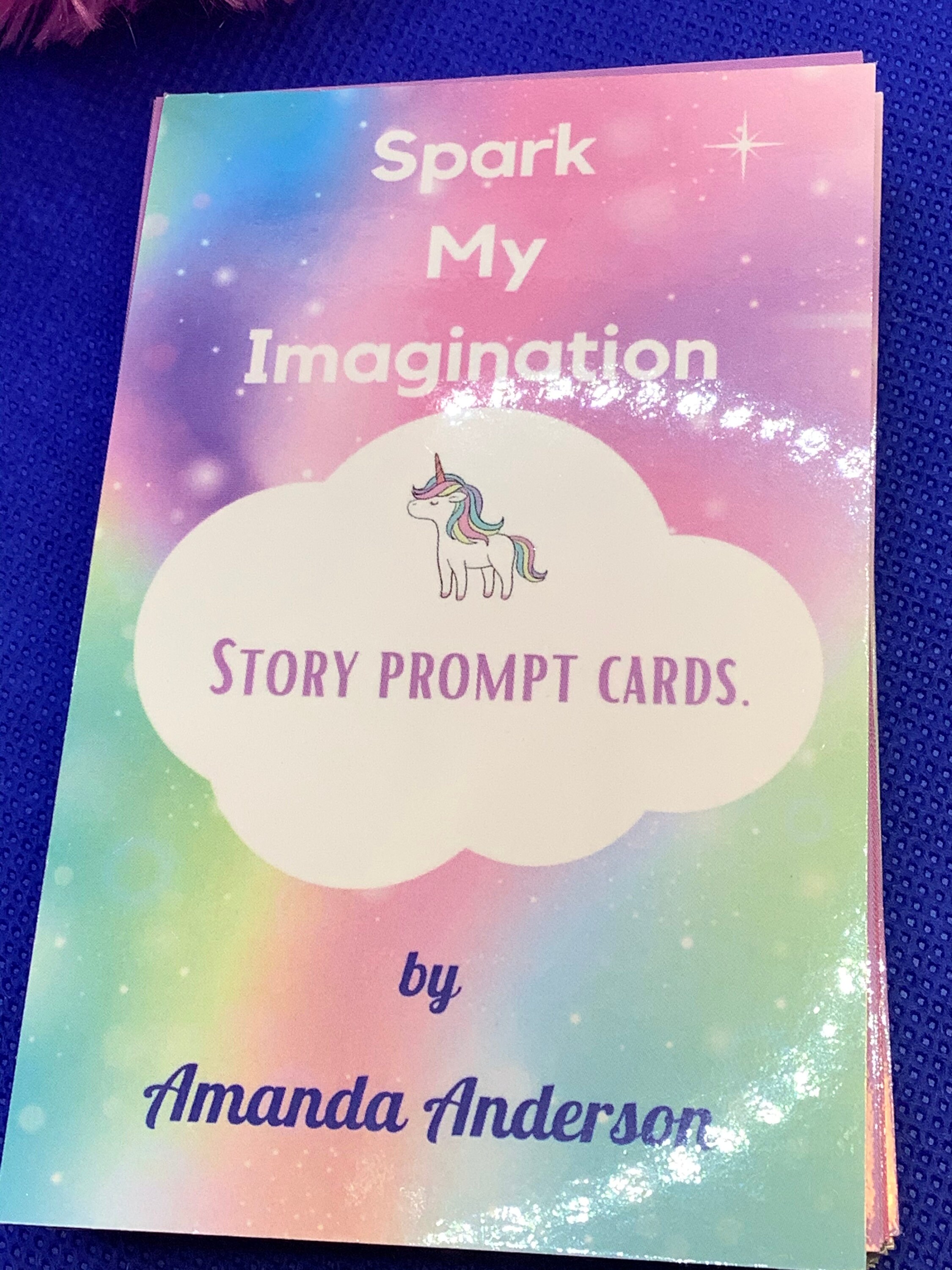 Unicorn Story Kit/Cards. Story Prompt cards journal pencil | Etsy