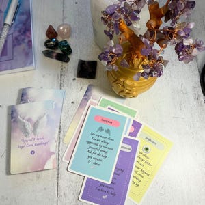 Angel Cards, Spiritual Guidance Oracle Card Deck for Angelic Connection ...