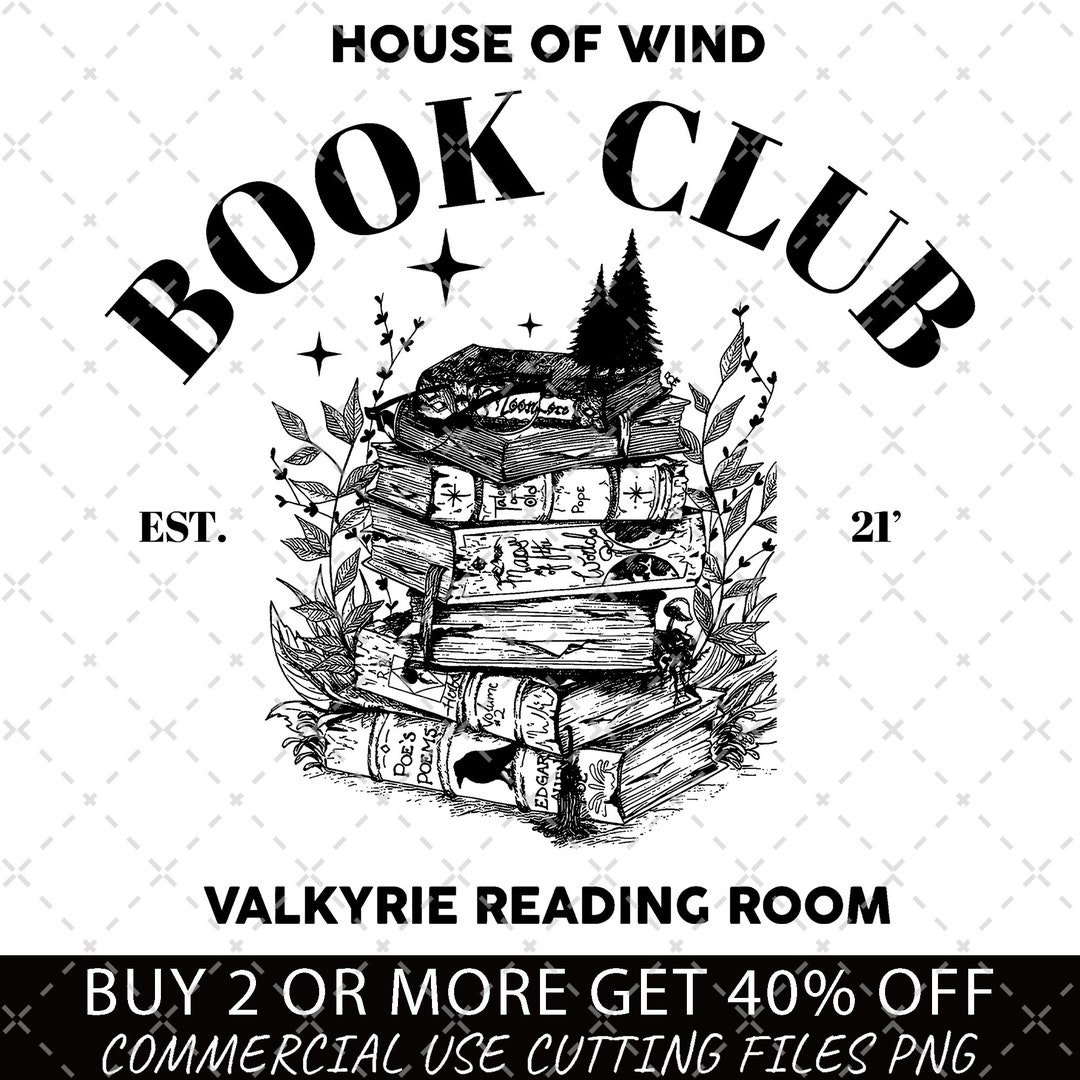 Acotar House of Wind Png, Acotar Book Club Png, Valkyrie Reading Room ...